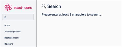 Allow Searching Icons By Chars Issue React Icons React Icons GitHub