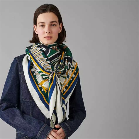 에르메스 Hermes 패션 만능 스퀘어 스카프 숄 스카프 위핑