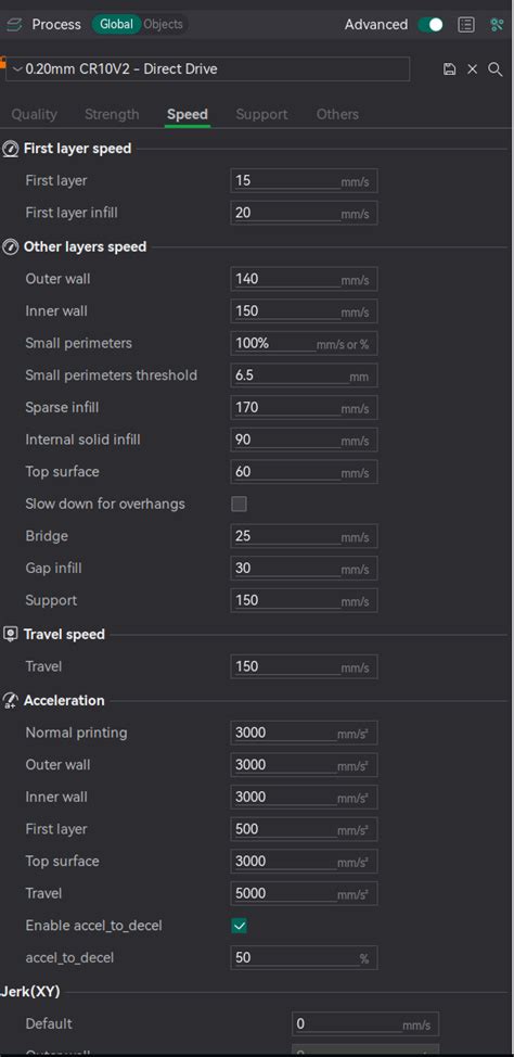 acceleration settings not being applied · issue 261 · softfever