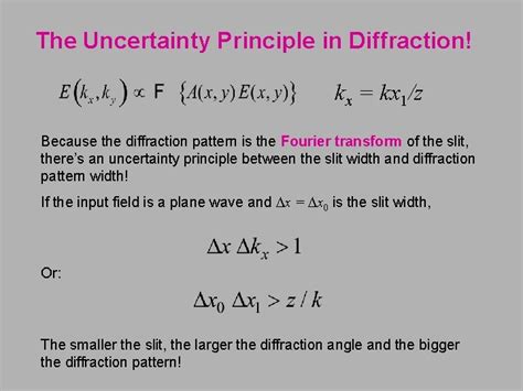 Diffraction Light Bends Diffraction Assumptions Solution To Maxwells