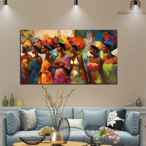 Cultural Fashion Models Canvas Art Wallart Guru