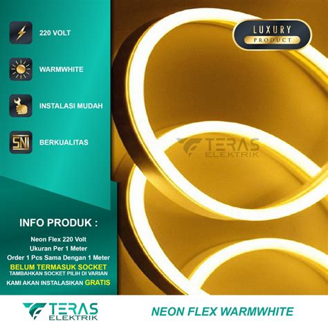 Jual Lampu Neon Flex Led V Lampu Neon Led Striplight Shopee Indonesia