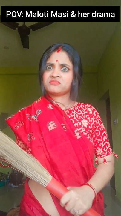 😆drama Of Maloti Masi Funny Shorts Bengali Funnyacting Malotimasi Youtube