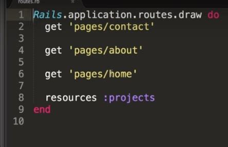 Custom Routes For Pages In A Rails Application