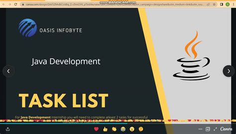 Satyam Pandey On Linkedin Intern Oasisinfobyte Javaprogramming Java