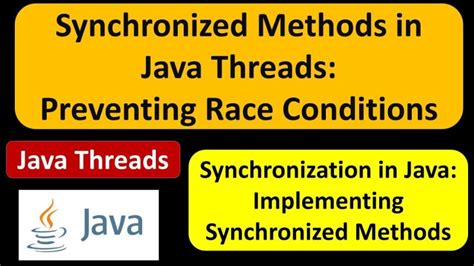 Ram N On Linkedin Synchronized Methods In Java Threads Preventing