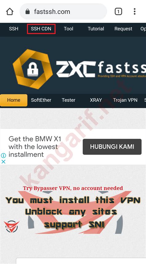 cara membuat akun ssh websocket gratis