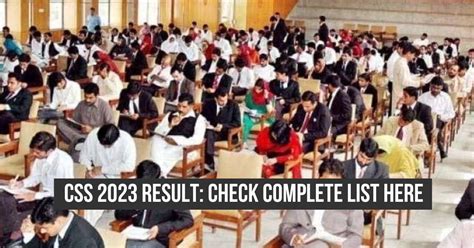 CSS Final Result Announced Check Full List Of Candidates Here Daily Ausaf