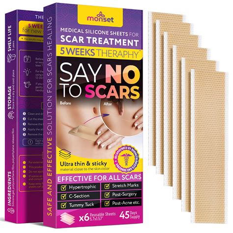 Silicone Scar Sheets Effective Treatment For Surgical C Section