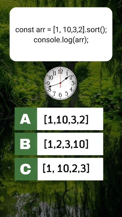Javascript Quiz Coding Test Javascript Js Viral New