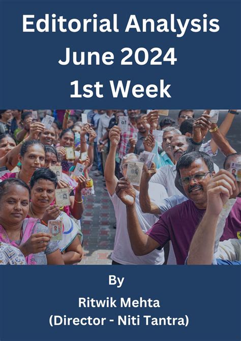 Niti Tantra Invites You To Comment On Policy Ritwik Mehta Posted On