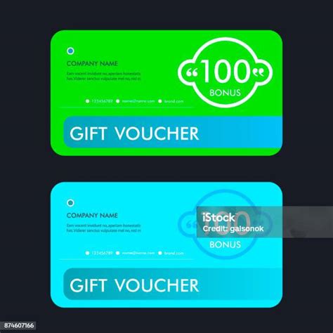 벡터 일러스트 레이 션 추상 패턴으로 선물 바우처 서식 파일 가격에 대한 스톡 벡터 아트 및 기타 이미지 가격 개성 개념