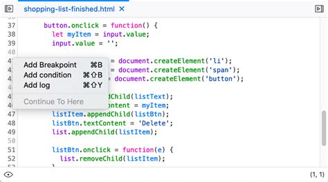 Set A Breakpoint Firefox Source Docs Documentation