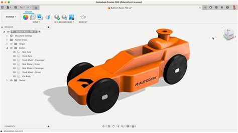 Render Your Tinkercad Designs In Fusion Youtube