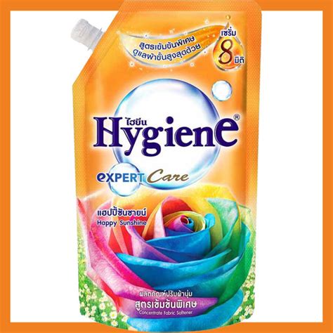 ปรับผ้านุ่ม ไฮยีน แฮปปี้ซันชาย ถุง ส้ม 490 มล Th