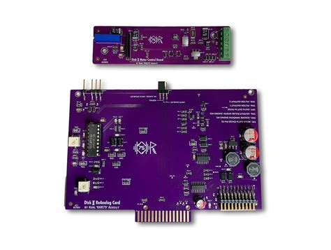 Apple Disk Ii Reanalog Card And Motor Control Board Ct6502