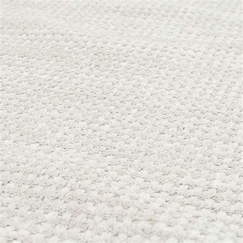 Ilford Plush Wave Ripple Effect Corduroy Upholstery Fabric In Cream Co