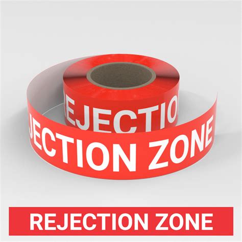 Rejection Zone Smart Stripe Inline Printed Floor Tape Creative Safety Supply