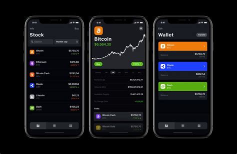 Crypto Currency App Figma