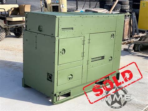 Military Mep 831a Diesel Generator 3kw 60hz 2004 Tactical Quiet Only 5 5 Hours Midwest
