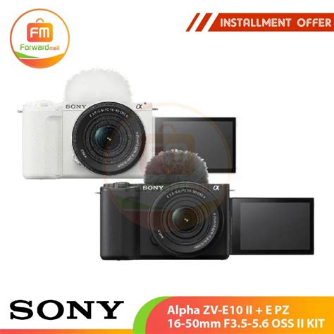 SONY Alpha ZV-E10 II + E PZ 16-50mm F3.5-5.6 OSS II KIT - TW Forwardmall