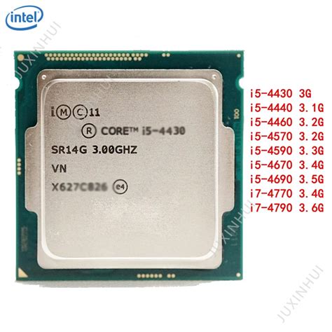 Intel i5-4460 i5-4430 i5-4440 4570 4590 4670 4690 4690 4770 4790S 4790k ...