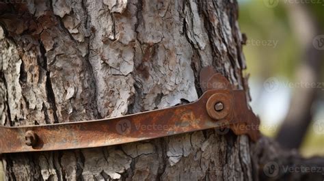 Metal Tree Brace 56137176 Stock Photo At Vecteezy