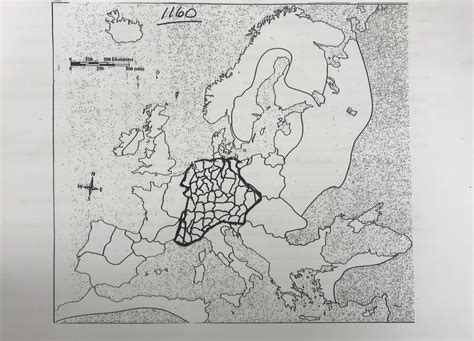 Map Of Medieval Europe 1160