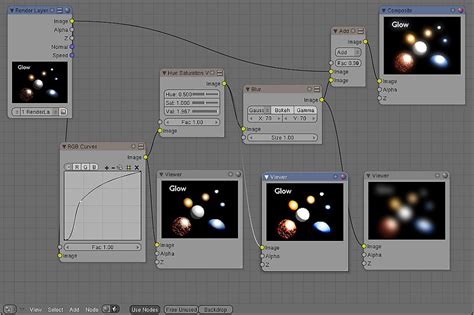 glow with composite nodes blender tests blender artists community