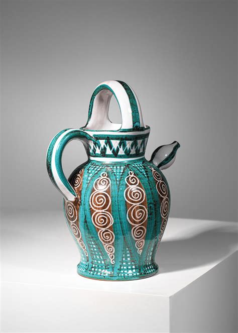 Large Pitcher Robert Picault Vallauris Ceramic H442 Danke Galerie