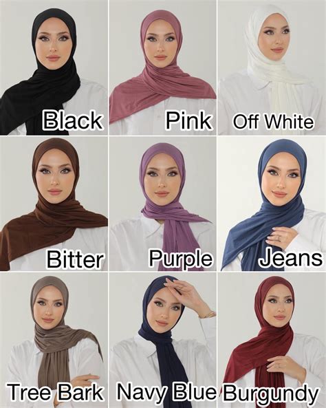 Buy 2 Get 1 Free Premium Luxury Jersey Hijab Cotton Hijab Wrap Head