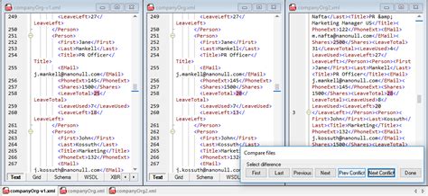 Three Way File Comparison And Difference Merging Altova Blog