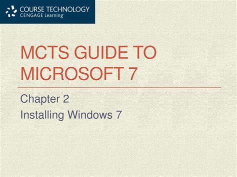 Ppt Mcts Guide To Microsoft 7 Powerpoint Presentation Free Download