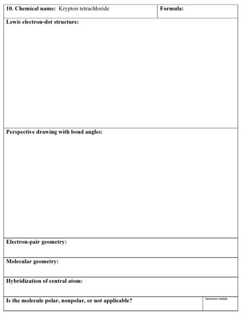 Solved 2 Chemical Name Selenium Monoxide Dichloride