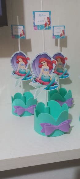 Centro De Mesa Ariel Elo7 Produtos Especiais