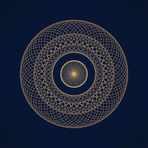 Premium Vector Circle Blob Pattern Vector