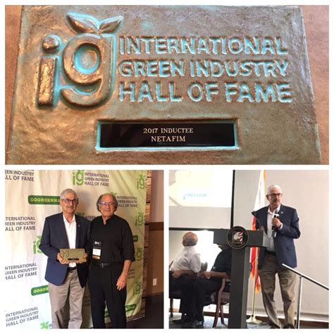 Netafim On Linkedin Netafim Is Proud To Have Been Recently Inducted Into The International…