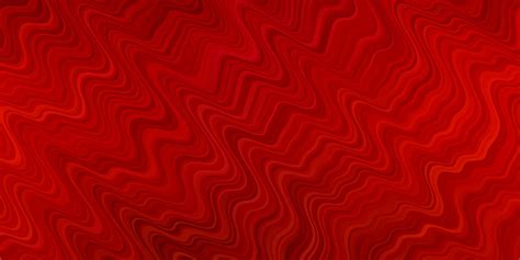 Light Red Vector Background With Bent Lines Illustration In Halftone Style With Gradient Curves
