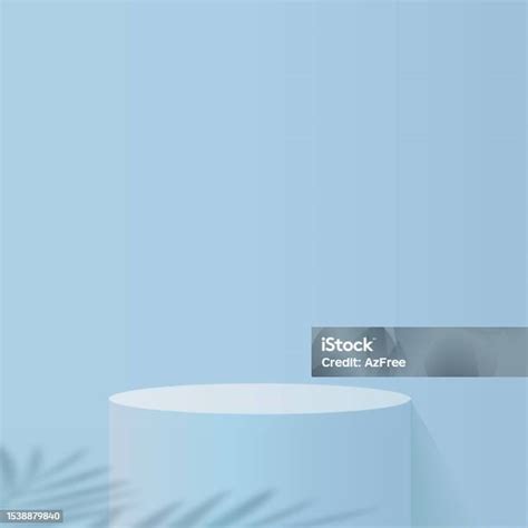 연한 파란색의 기하학적 3d 연단이 있는 추상적인 배경 벡터 3차원 형태에 대한 스톡 벡터 아트 및 기타 이미지 3차원 형태 공란 공연 Istock