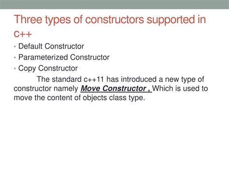 Ppt What Is A Constructor Powerpoint Presentation Free Download Id 7077687