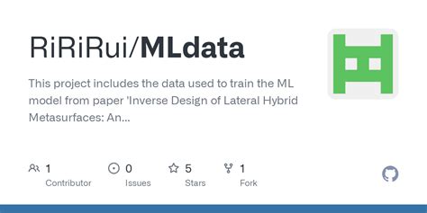Github Ririruimldata This Project Includes The Data Used To Train