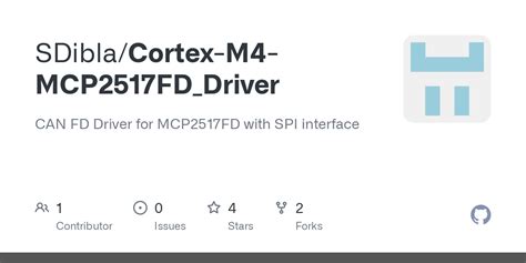 Github Sdibla Cortex M4 Mcp2517fd Driver Can Fd Driver For Mcp2517fd