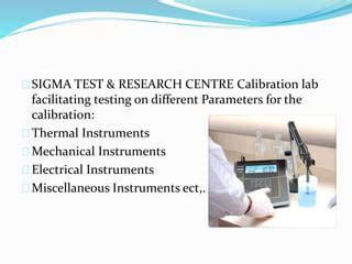 Calibration Service PPT