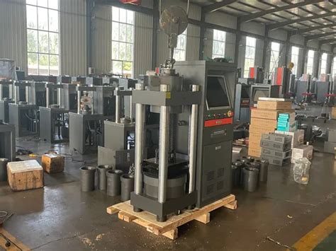 Electrohydraulic Driven Compressive Strength Tester Yes Eg Series