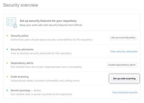 Overview Set Up Code Scanning Php Magazine Network