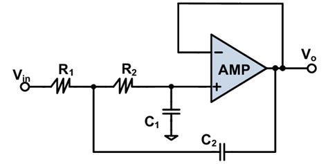 active low pass filter circuit diagram circuit diagram