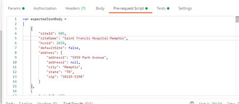 How To Verify Full Body Response Within A Pre Requisite Script And Compare With Response Body