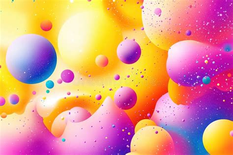 Abstract Colorful Vibrant Gradient Background With Dynamic Shapes Stock Image Image Of Design