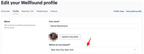how do i set the location in my profile wellfound support