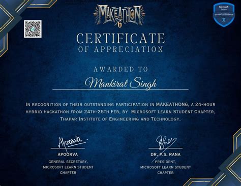 mankirat singh on linkedin participated in makeathon6 organized by